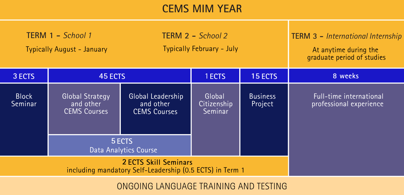 Curriculum of the CEMS MIM Programme | CEMS